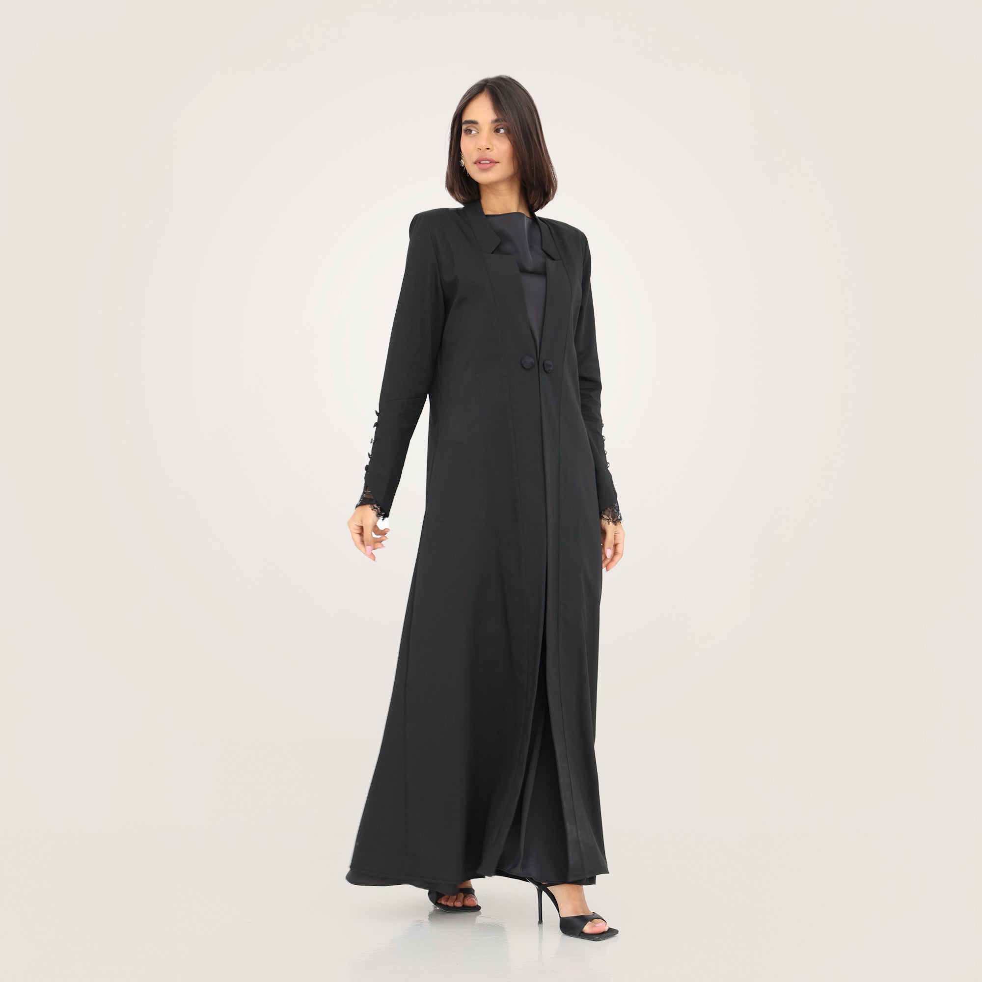 Dantel Abaya I Black Dantel Abaya I Black