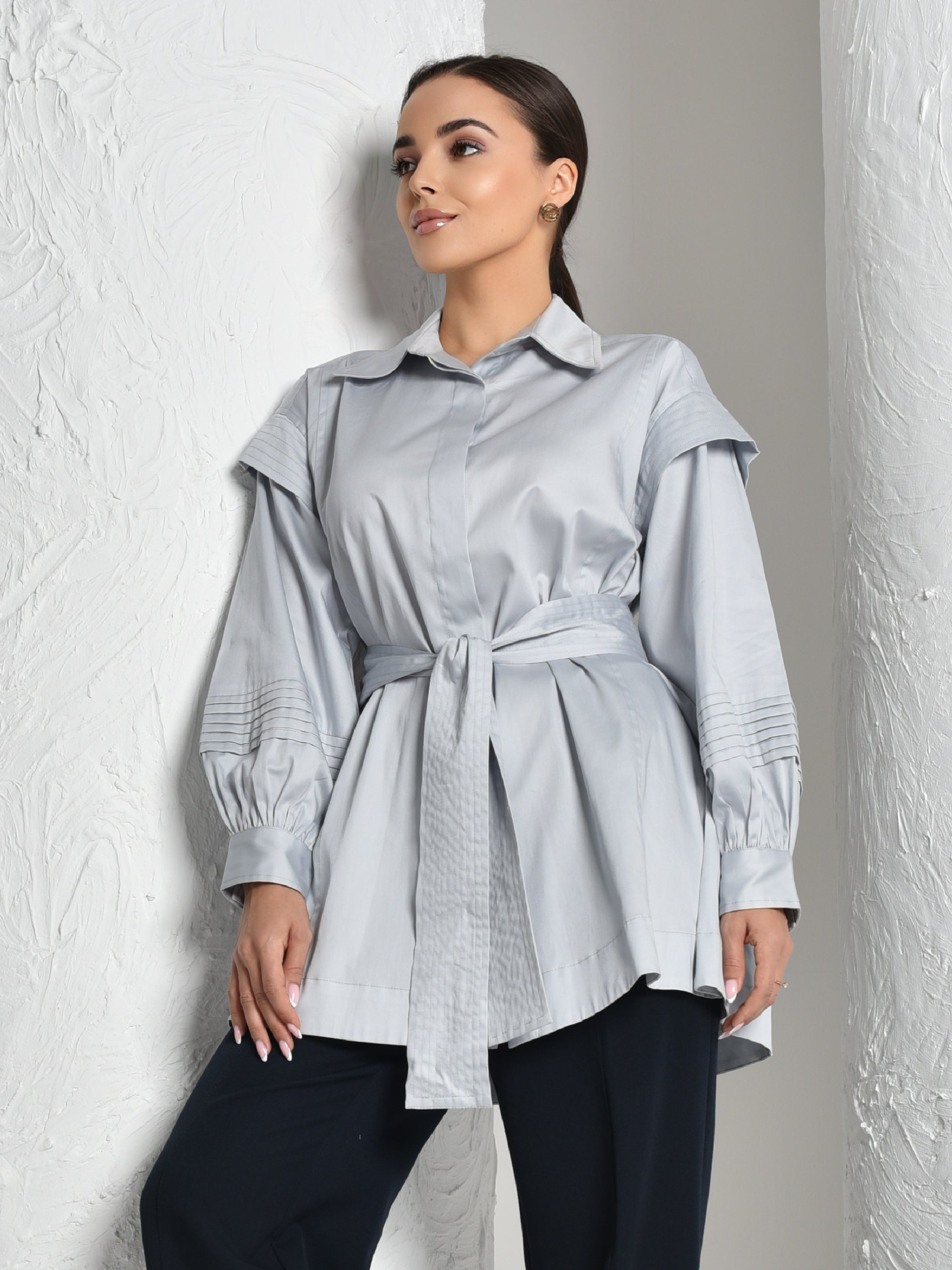 Seatle Shirt I Cloudy Grey